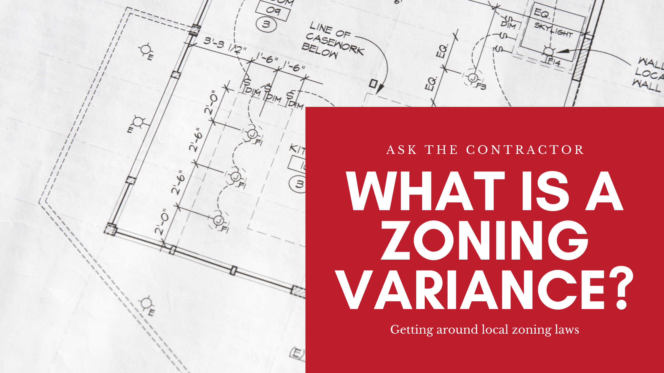What Is a Zoning Variance? | Shane Dean Co. | General Contractor ...
